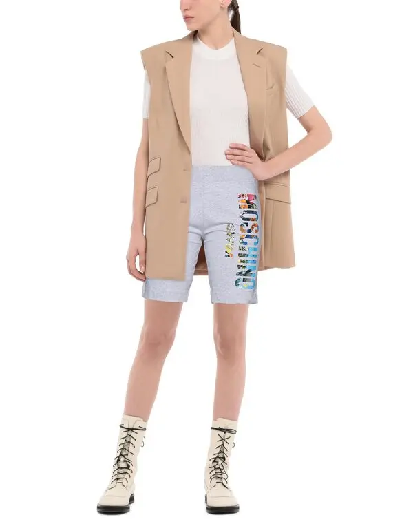 Moschino High Waisted Bermuda Shorts With Logo