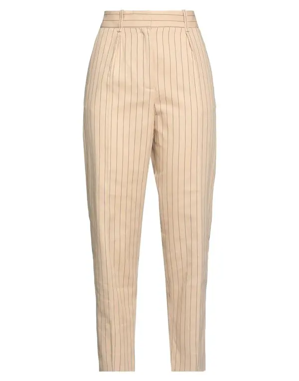 Maje Pinstriped Tapered Leg Pants