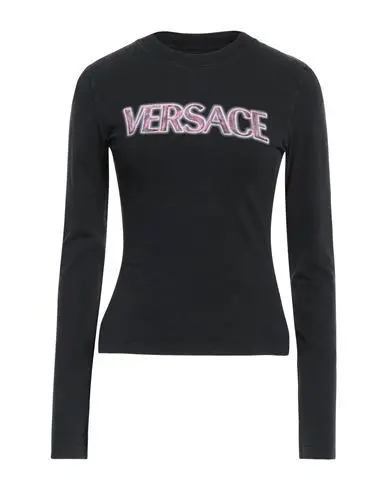 Versace Long Sleeve Logo T-shirt