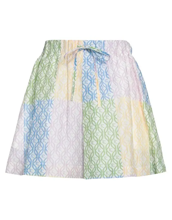 Sandro Woven Flared Leg Shorts