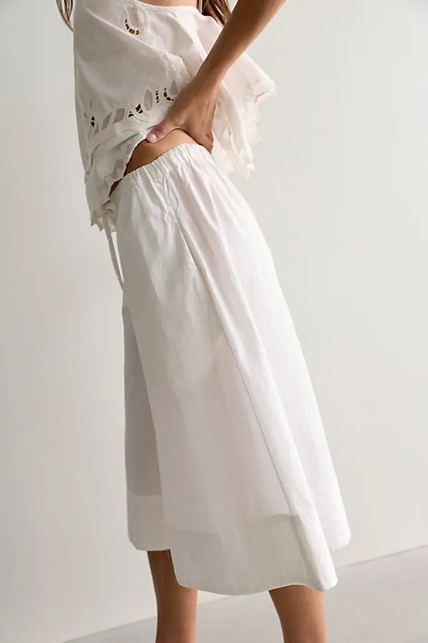 Free People Menorca Slouchy Capri Pants