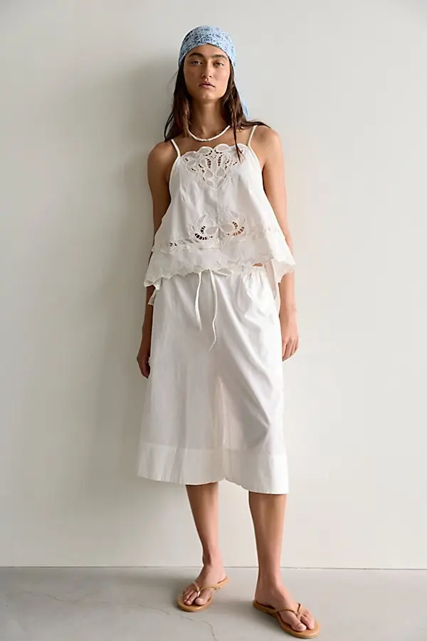 Free People Menorca Slouchy Capri Pants