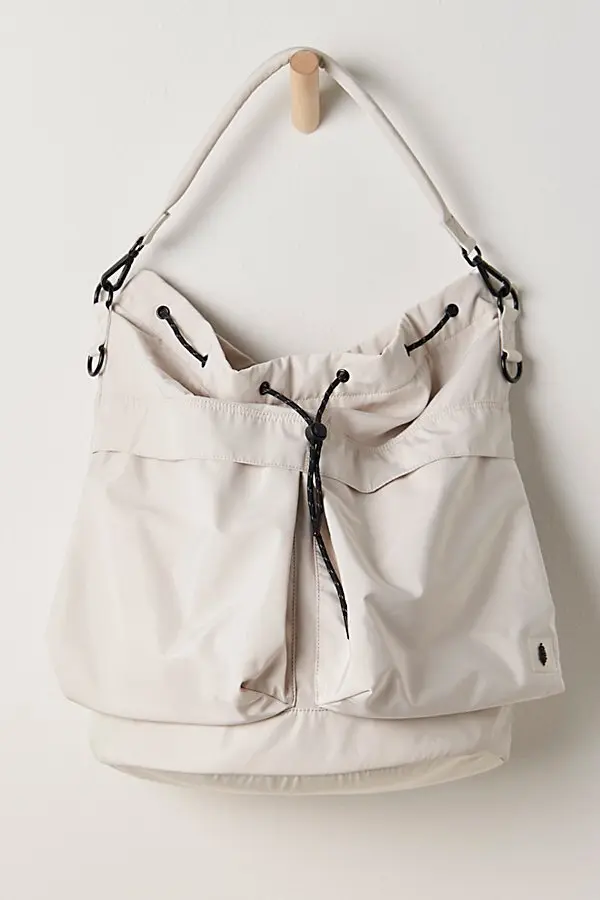 Free People Ego Boost Mega Bucket Bag - Tofu