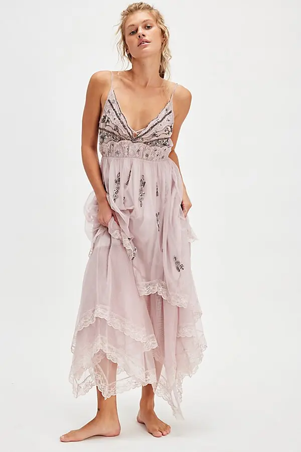 Free People Heart To Heart Maxi Slip