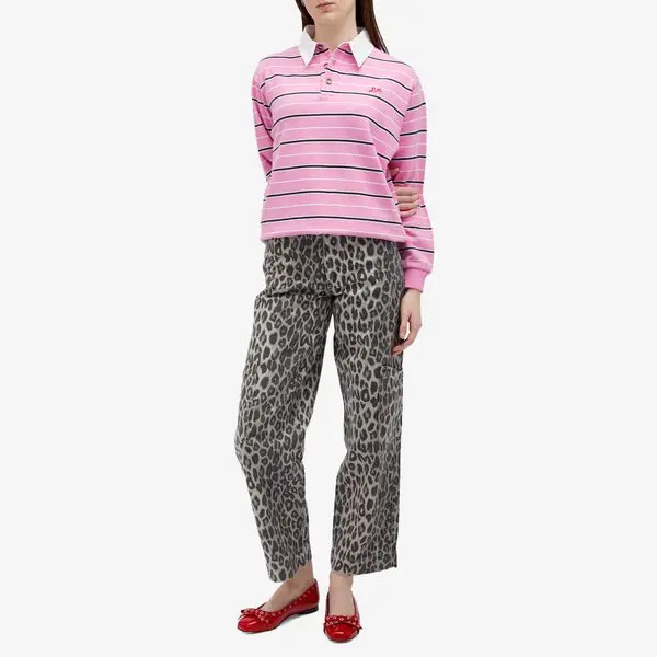 DAMSON MADDER Leopard Drew Cargo Pants