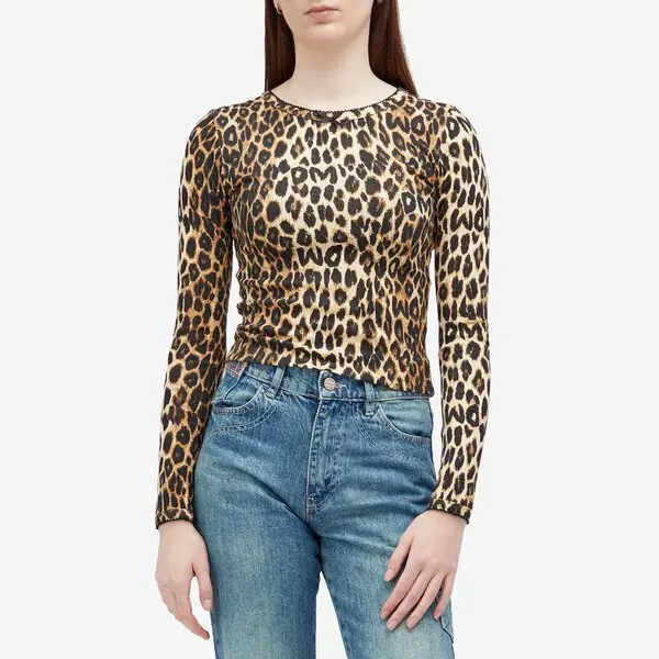 DAMSON MADDER Lua Pointelle Long-sleeve Top