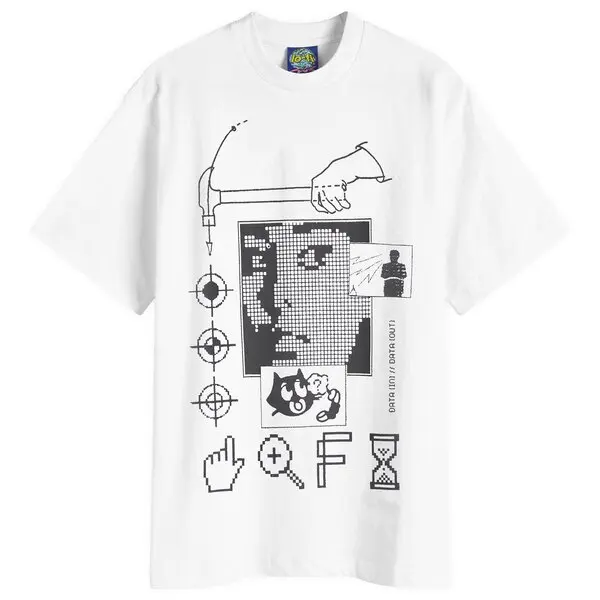 LO-FI Data T-shirt - White
