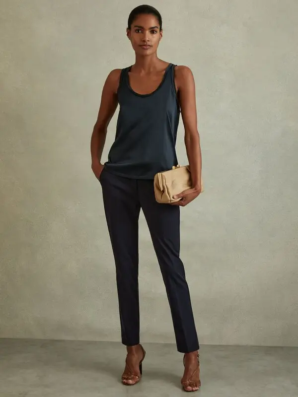 REISS Tailored Ankle Trousers
