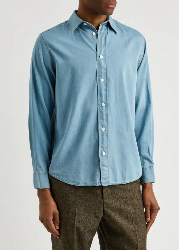 Nn07 Colby Chambray Shirt