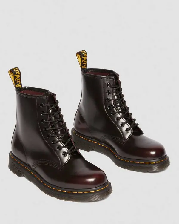 Dr. Martens 1460 Arcadia Leather Boots - Red