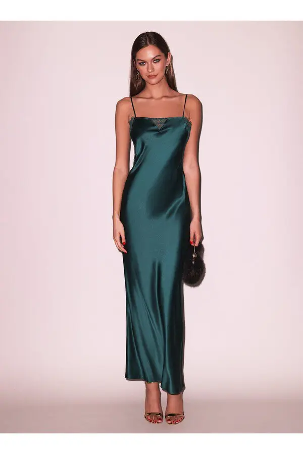 FLEUR DU MAL Juliet Lace Back Dress