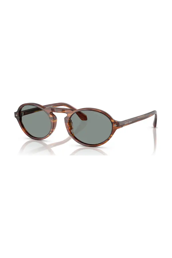 Giorgio Armani Oval Sunglasses - Stripe