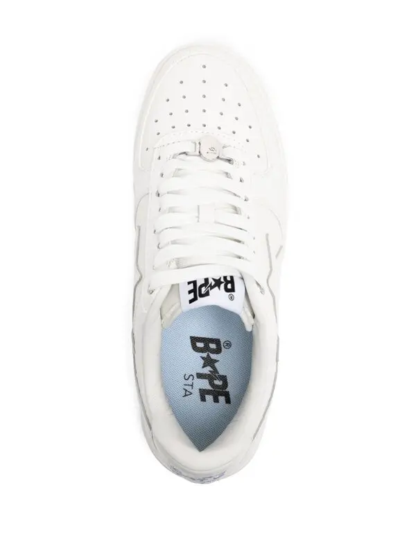 A BATHING APE Sta #3 M2 Sneakers - White