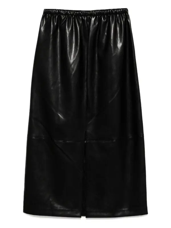 B+AB Faux-leather Skirt