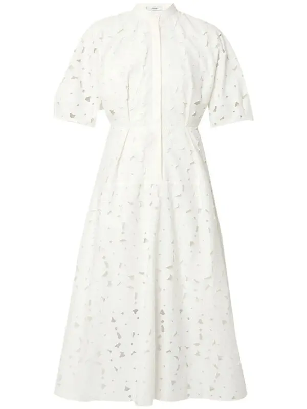 Erdem Broderie Anglaise Midi Dress