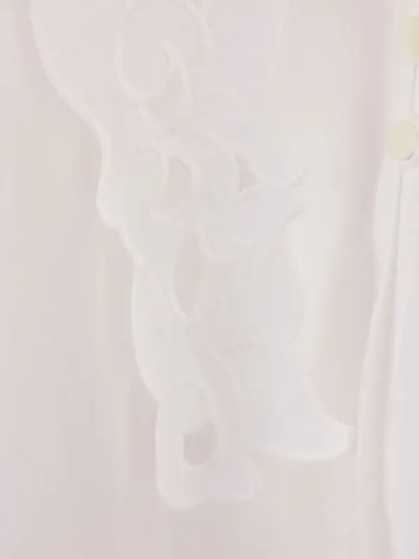 Chloé Embroidered Lavallière Shirt