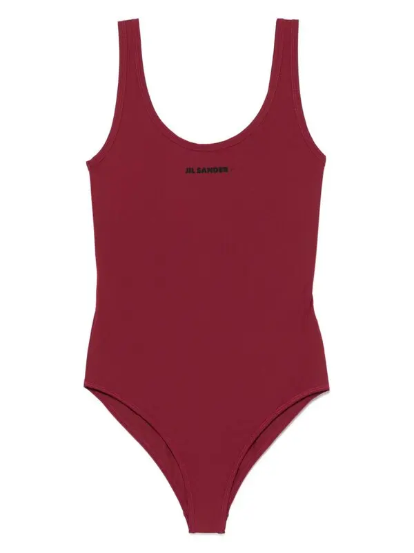 JIL SANDER 104 Swimsuit - Red