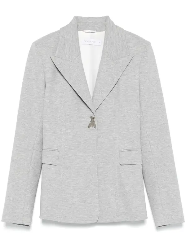 Patrizia Pepe Mélange-effect Blazer