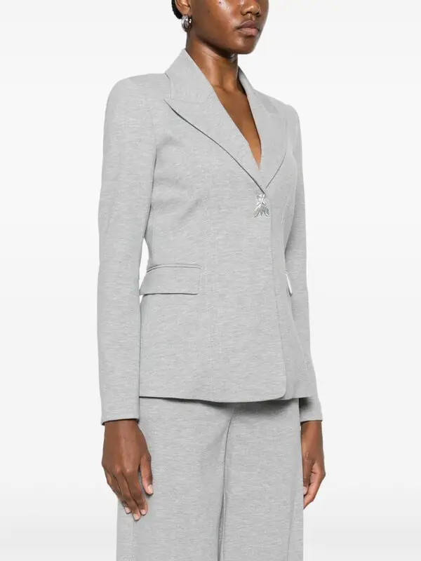 Patrizia Pepe Mélange-effect Blazer
