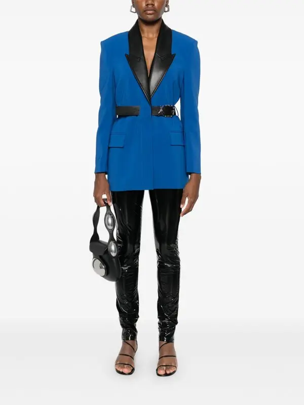 Patrizia Pepe Contrasting-collar Blazer