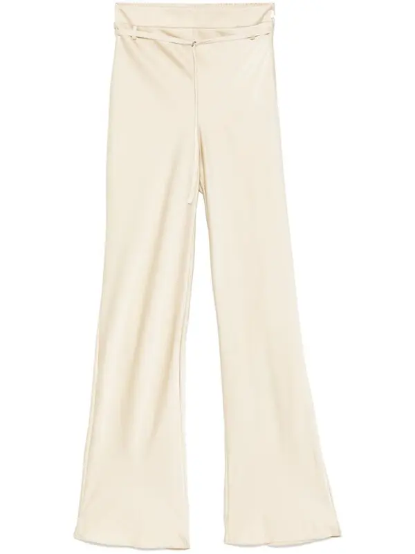 Patrizia Pepe Satin Trousers