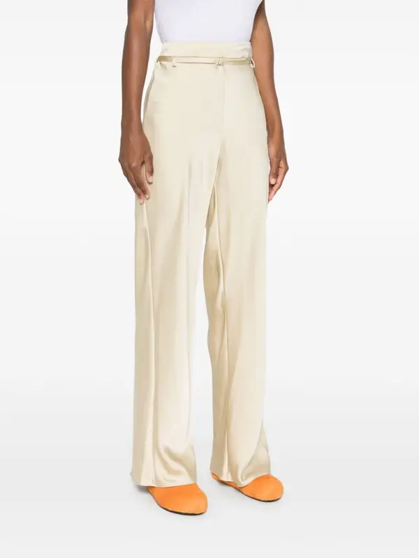 Patrizia Pepe Satin Trousers