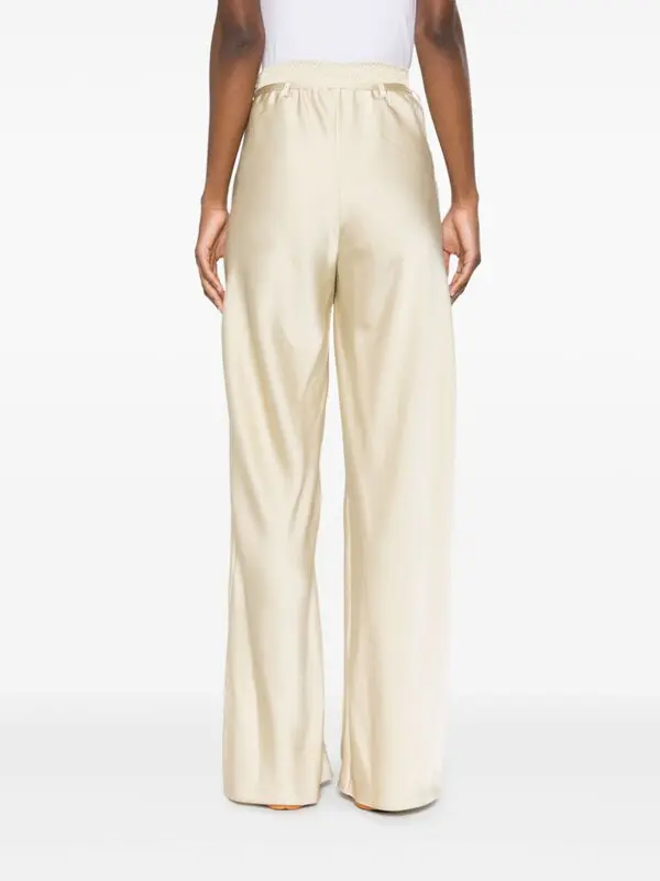 Patrizia Pepe Satin Trousers