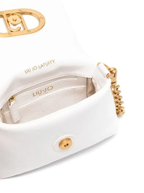 Liu Jo Logo-plaque Crossbody Bag - White
