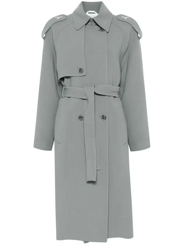 Patrizia Pepe Twill Trench Coat