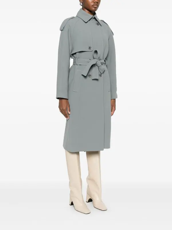 Patrizia Pepe Twill Trench Coat