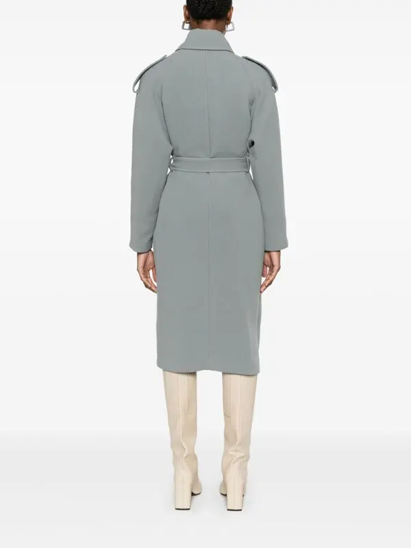 Patrizia Pepe Twill Trench Coat