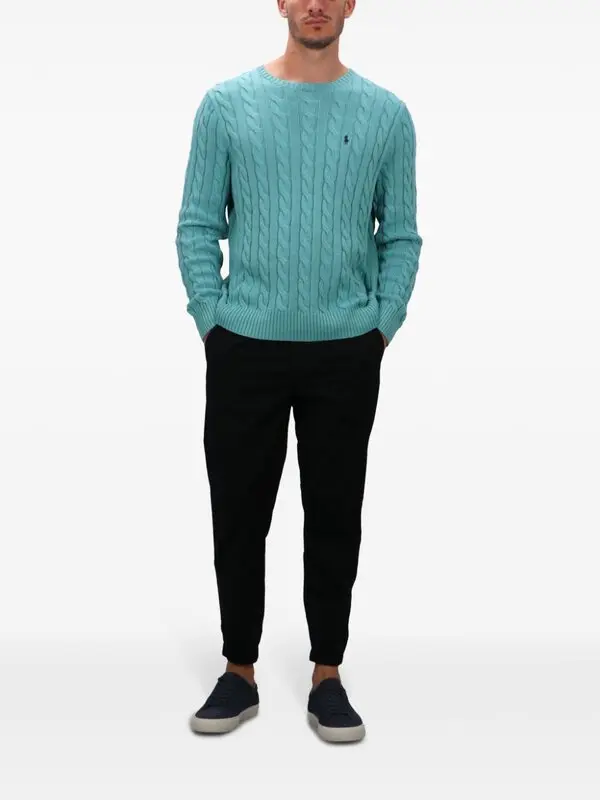Polo Ralph Lauren Pony-embroidered Sweater - Blue