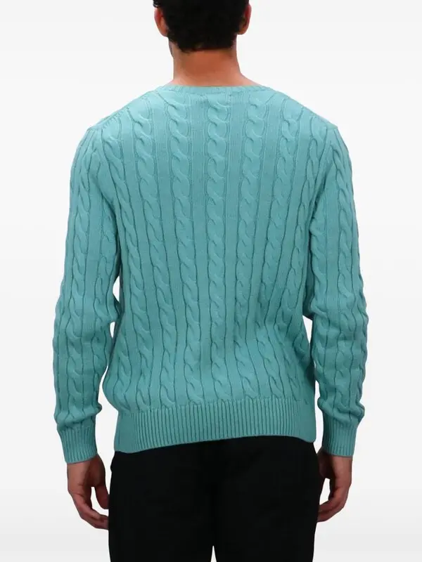 Polo Ralph Lauren Pony-embroidered Sweater - Blue