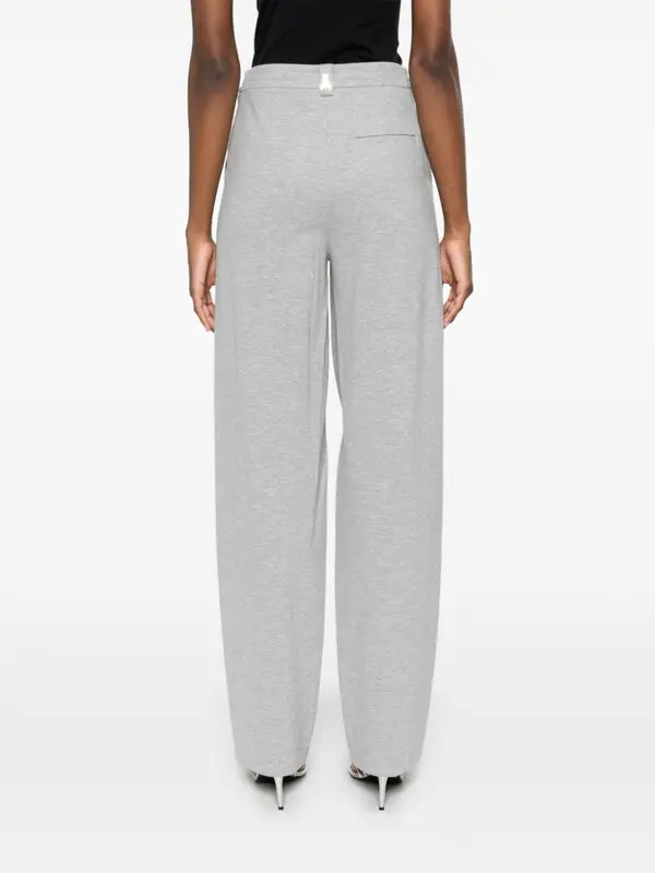 Patrizia Pepe Straight-leg Trousers - Grey