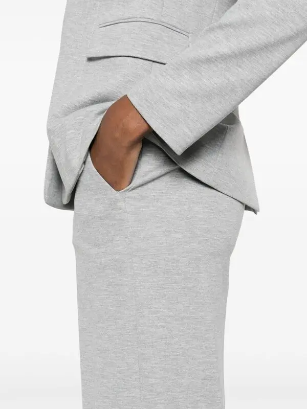 Patrizia Pepe Straight-leg Trousers - Grey