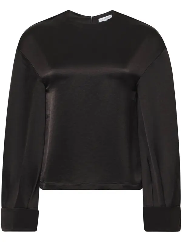 JW Anderson Turn-up Cuffs Blouse - Black