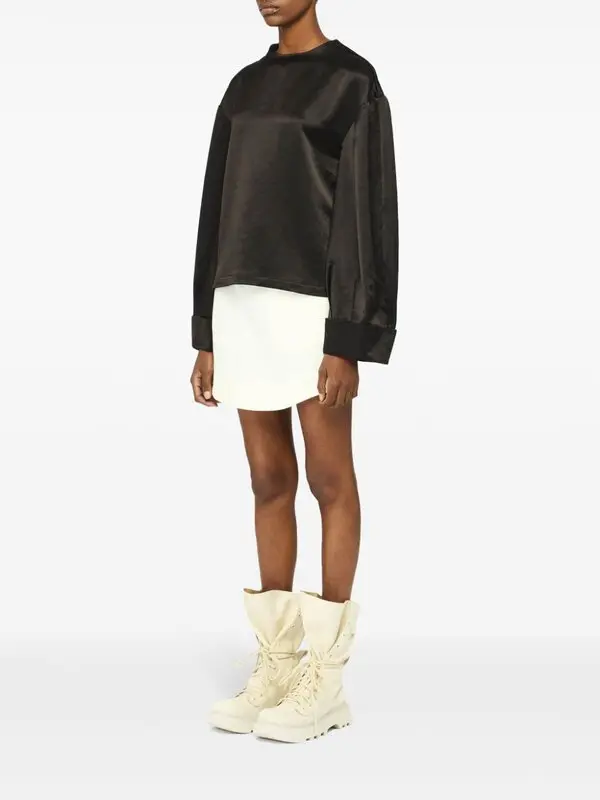 JW Anderson Turn-up Cuffs Blouse - Black