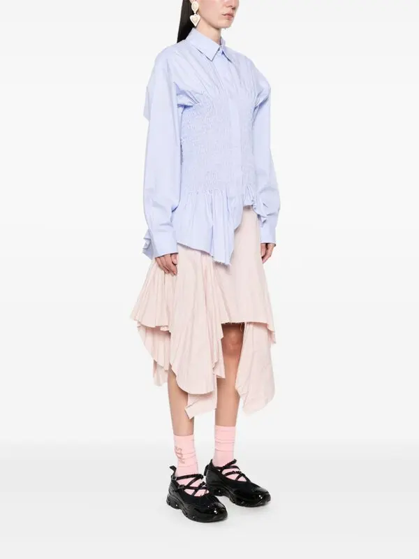 MARQUES' ALMEIDA Smocked Shirt