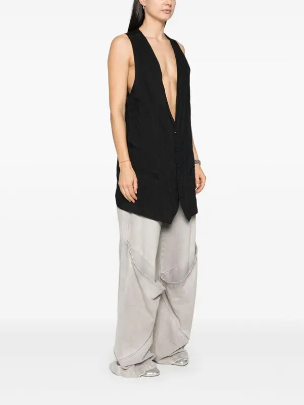 MAISON MARGIELA Plunging-neck Gilet