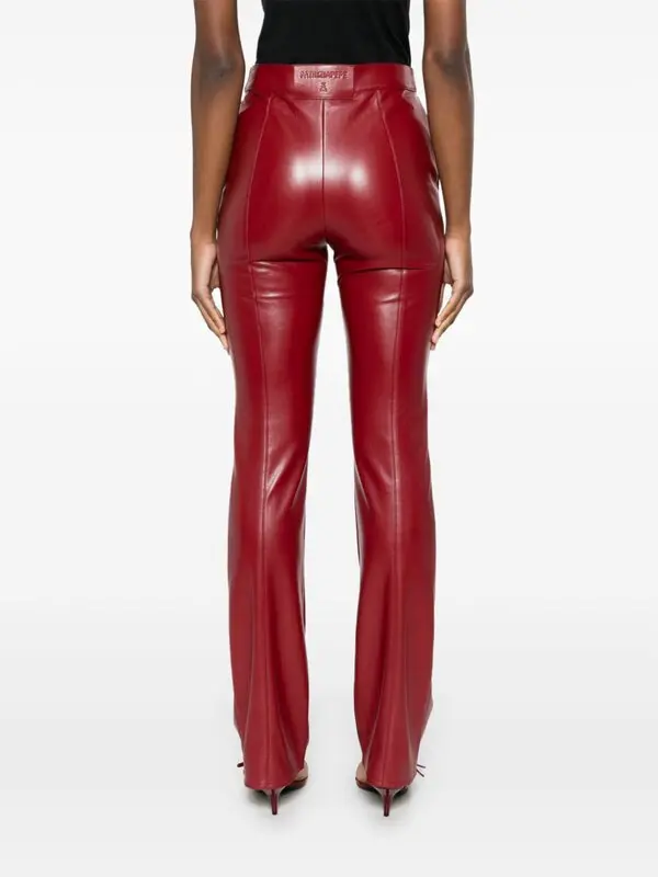 Patrizia Pepe Faux-leather Trousers