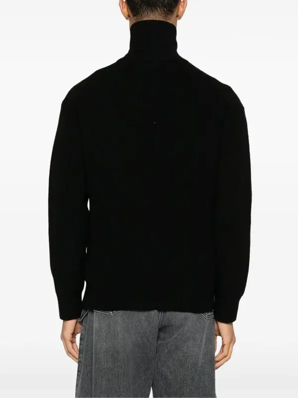 JW Anderson Half-zip Sweater - Black