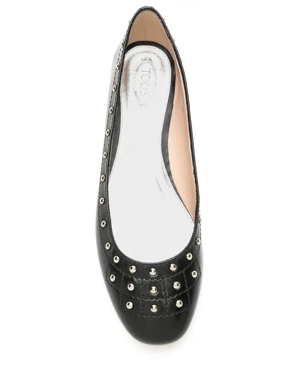 TOD'S Studded Ballerina Shoes