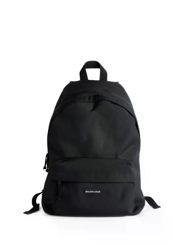 Balenciaga Logo Backpack - Black