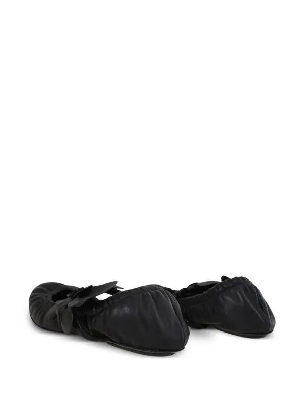 Zimmermann Orchid Ballet Flats - Black