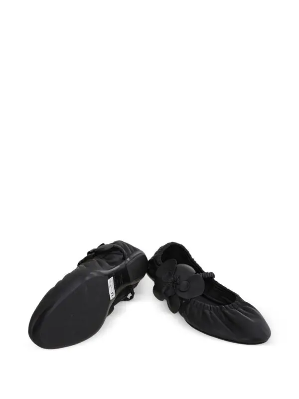 Zimmermann Orchid Ballet Flats - Black