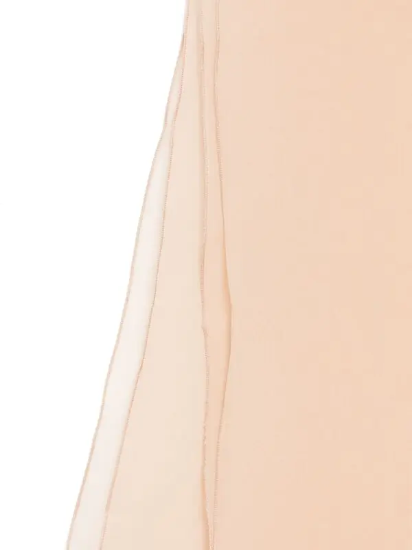 Alberta Ferretti Silk Scarf - Neutrals