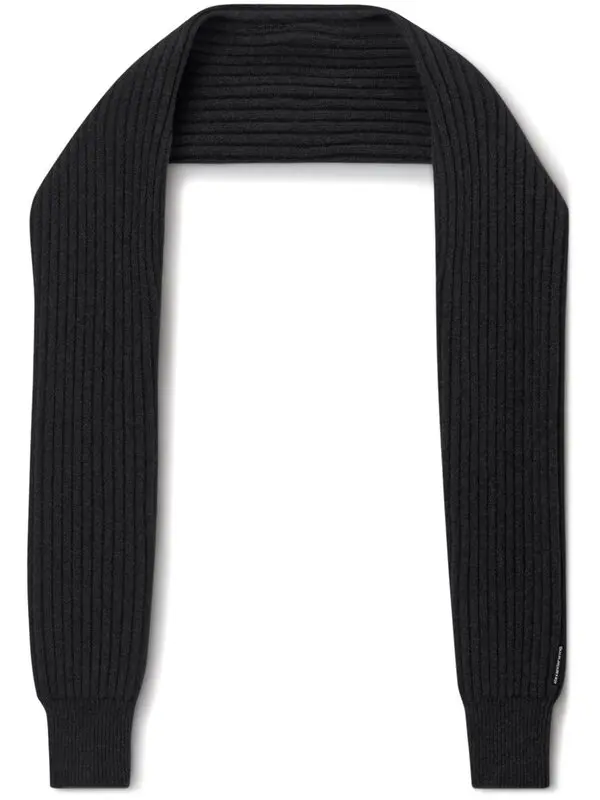 Alexander Wang Sleeved Ribbed Scarf