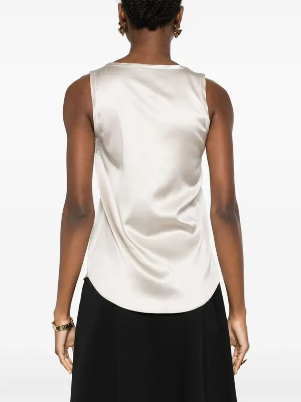 Brunello Cucinelli Satin Top