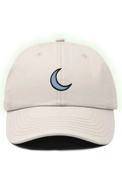 DALIX Moon Baseball Cap - Beige