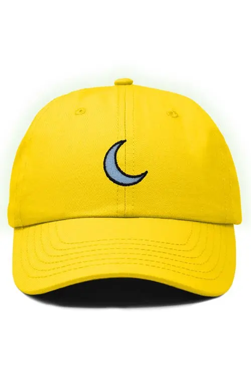 DALIX Moon Baseball Cap - Gold